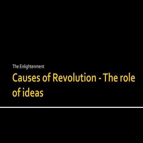 Ppt 2 the enlightenment | PPTX | Political Issues & policy | Politics