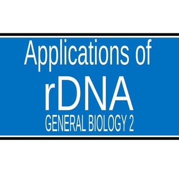 PPT2 Applications of rDNA gen bio2..pptx
