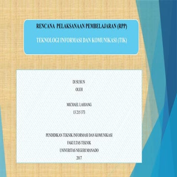 PPT 2 BARU.pptx rencana pembelajarab tik | PPTX