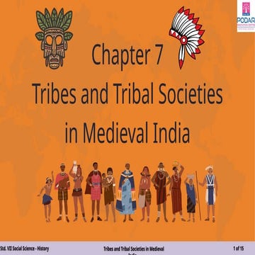Tribes, Nomads and settled communities in INDIA | DOCX
