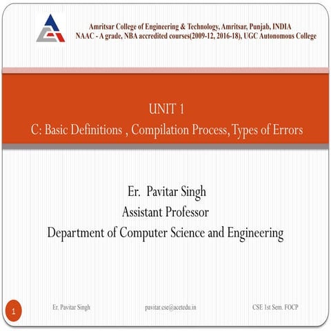 PPT 2 Compiling , Types of Errors.pptx