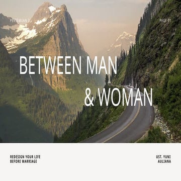 PPT kajian islam 3 Between Man and Woman.pptx