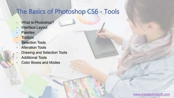 Adobe Photoshop intro to interface | PPTX | Photo Editing Software ...