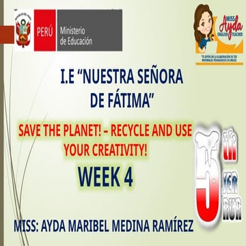 PPT4-_-UND8_JER_RURAL-_-5TO GRADO-_-SAVE THE PLANET!.pptx
