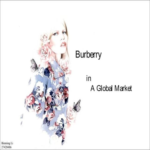 Burberry Business Model | PPSX