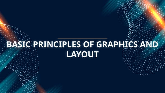 Basic Principles Of Graphics and Layout | PPTX | Desktop Publishing | Computer Software and ...