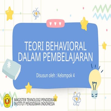 TEORI BEHAVIORAL DALAM PEMBELAJARAN.pptx