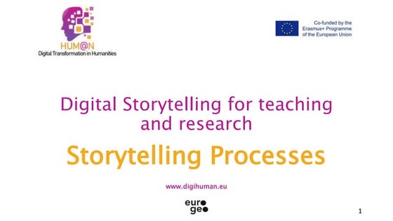Digital Storytelling Workshop | PPT