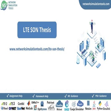 LTE SON Research Thesis Help | PPTX