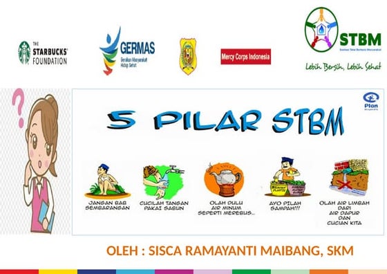 PENGANTAR 5 PILAR STBM PENYULUHAN KADER STBM | PPT