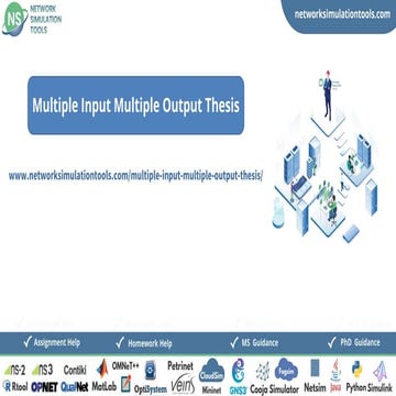 Multiple Input Multiple Output Thesis Topics | PPT
