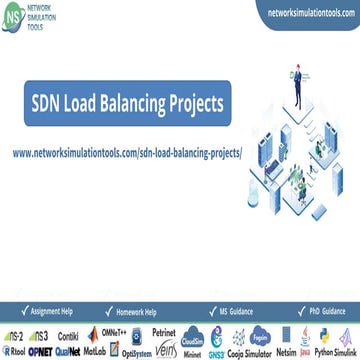 Sdn Load Balancing Project Guidance Pptx Computer Networking Computing