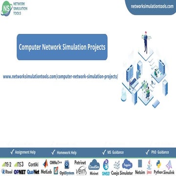 Computer Network Simulation Projects Assistance Ppt