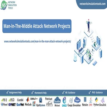 Man-In-The-Middle Attack Network Projects Assistance | PPTX