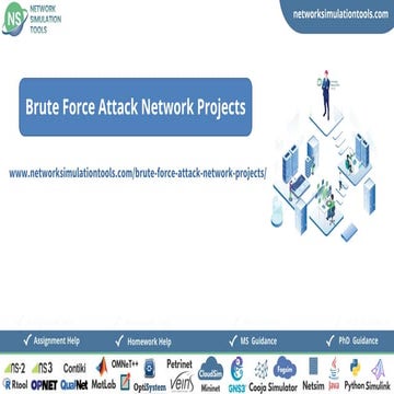 Brute Force Attack Network Project Ideas | PPTX