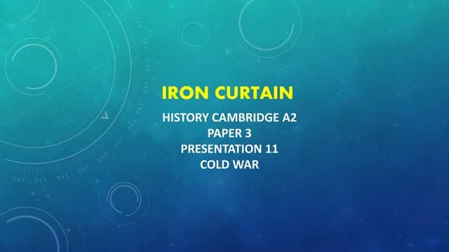 WWII: Causes and Impacts | PPTX