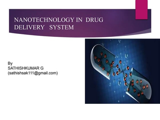 TARGETED DRUG DELIVERY SYSEM(NANO PARTICLES) | PPTX | Chemistry | Science