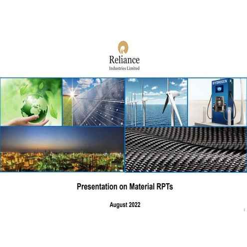 Reliance industries marketing strategies | PDF