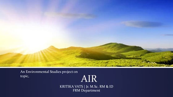 Air around us | PPT