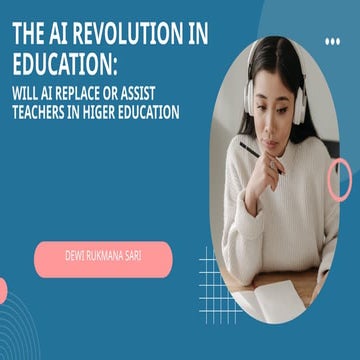 PPT ABOUT AI REVOLUTION IN EDUCATION .pptx