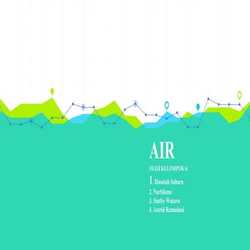 air; cairan; tentang air; pengertian air ; manfaat | PPT