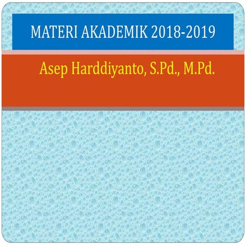 Academic Rules for active students at STKIP | PPTX