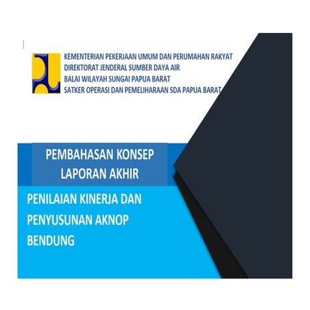 Ppt akhir aknop bendung 2 | PDF