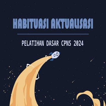 PANDUAN RANCANGAN AKTUALISASI LATSAR 2024 | PDF