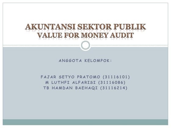 audit sketor publik peran audit pada organisasi sektor publik .pptx