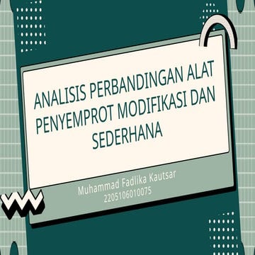 PPT ALAT PENYEMPROT.pptx............................................ | PPTX