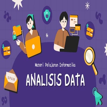 Materi informatika Analisis Data kelas 9 | PPTX