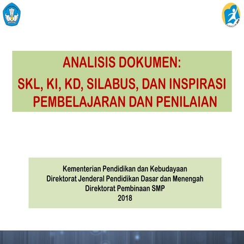 analisis dokumen skl | PPT