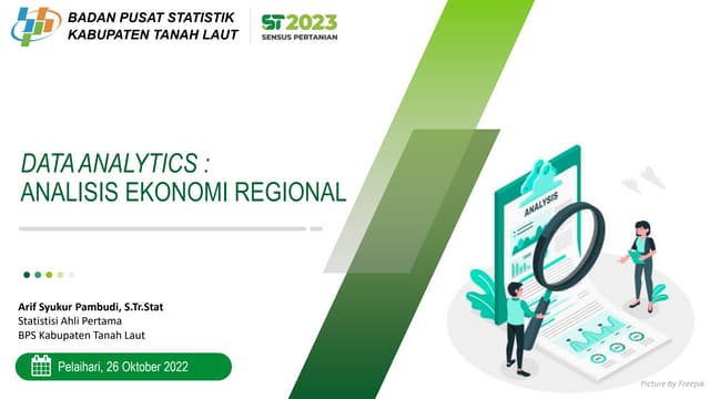 Analisis shift share epp | PPTX