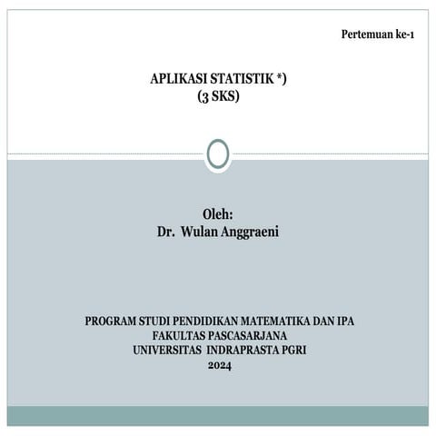 PPT Aplikasi Statistik S2 Part 1 new.ppt