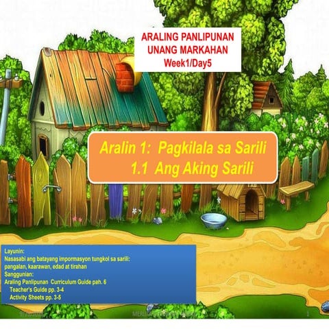 PPT_AP_Q1_W1_D5_Pagkilala sa Sarili.pptx