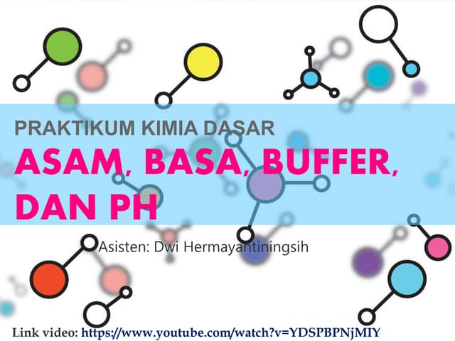 Laporan lengkap praktikum larutan buffer | DOCX