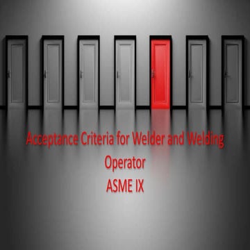ASME 9 | PPTX