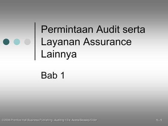 Audit materiality | PPT