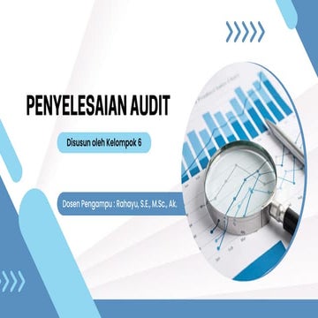 Power point Auditing penyelesaian audit | PDF