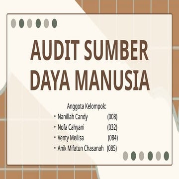 PPT Audit Manajemen_Kelompok 5.pptx bisa di | PPTX