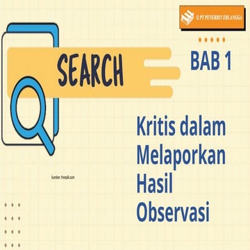 PPT BAB 1 Bahasa Indonesia kelas 8 Teks Laporan Hasil Observasi | PPTX