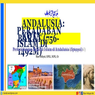 Sejarah Perkembangan Islam di Andalusia. PPT Kurikulum Merdeka Kelas 7 ...