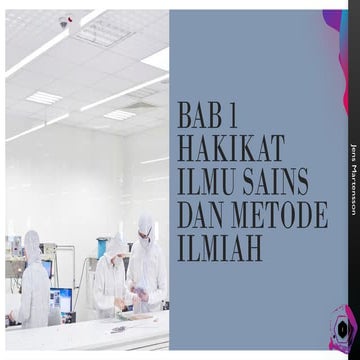 PPT BAB 1 HAKIKAT ILMU SAINS DAN METODE ILMIAH.pptx