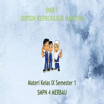 Ppt Bab 1 Kelas 9 Sistem Reproduksi Pptx Pptx