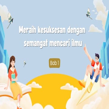 meraih kesuksesan dengan semangat mencariilmu | PDF