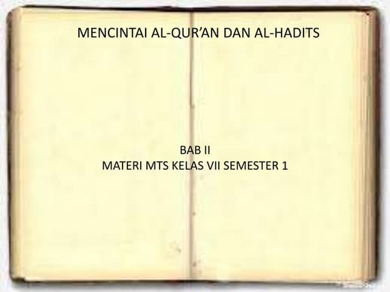 MATERI BAB II QURDIST | PDF