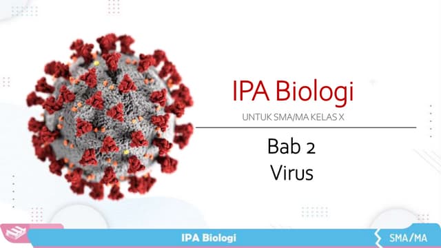 MATERI BIOLOGI VIRUS KURIKULUM MERDEKA KELAS X.pptx