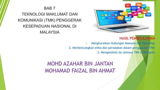KEMAJUAN SAINS & TEKNOLOGI PENDIDIKAN MORAL - INTERNET | PPT