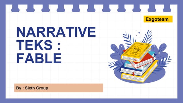 PPT NARRATIVE TEXT KELAS X kurikulum merdeka | PPTX