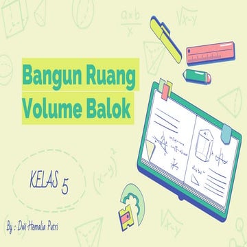 Bangun Ruang, Volume Balok | PPT